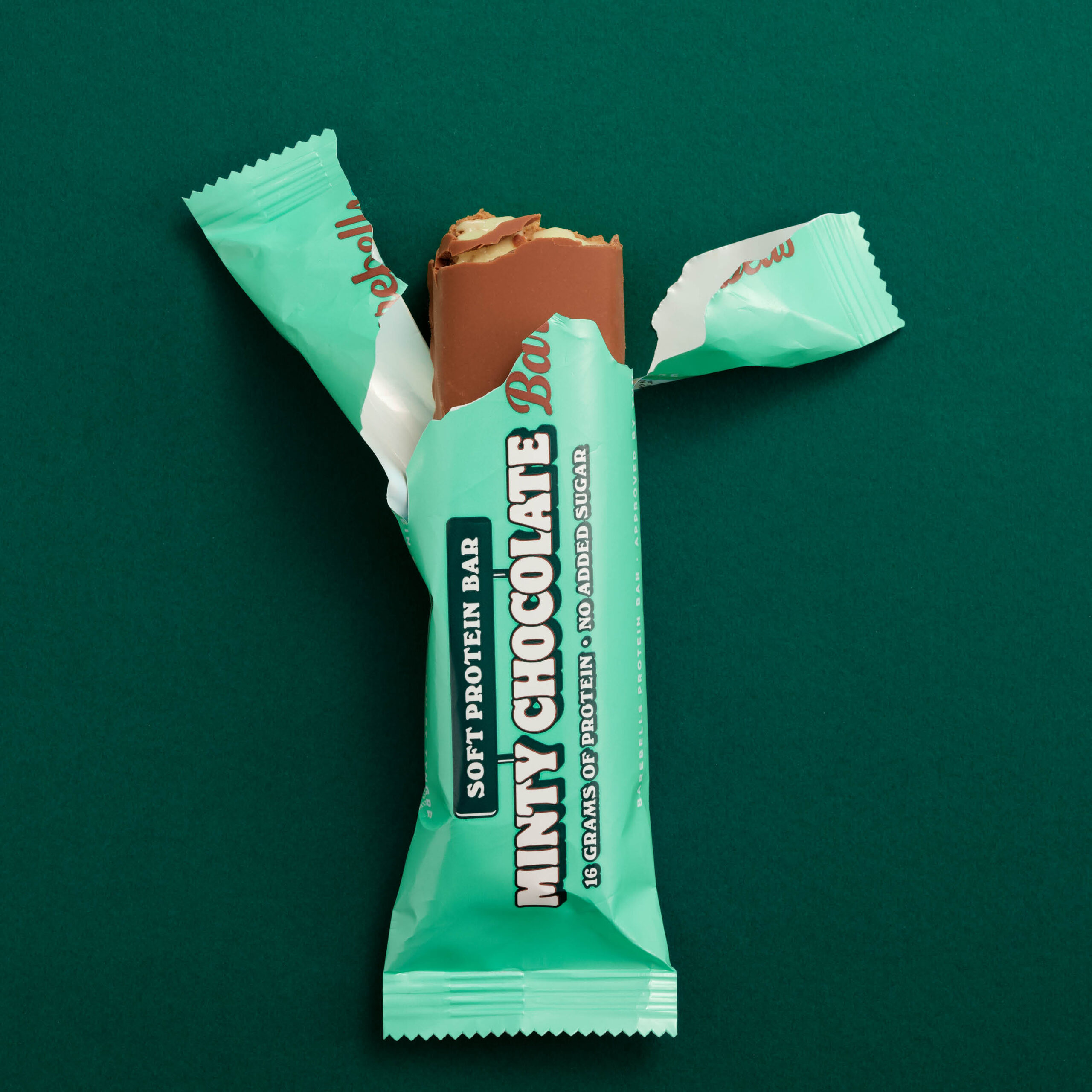 Barebells Minty Chocolate Soft Proteinbar | – Køb Barebells Online